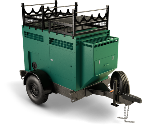 Portable Bypass Trailer | Vaughan Company